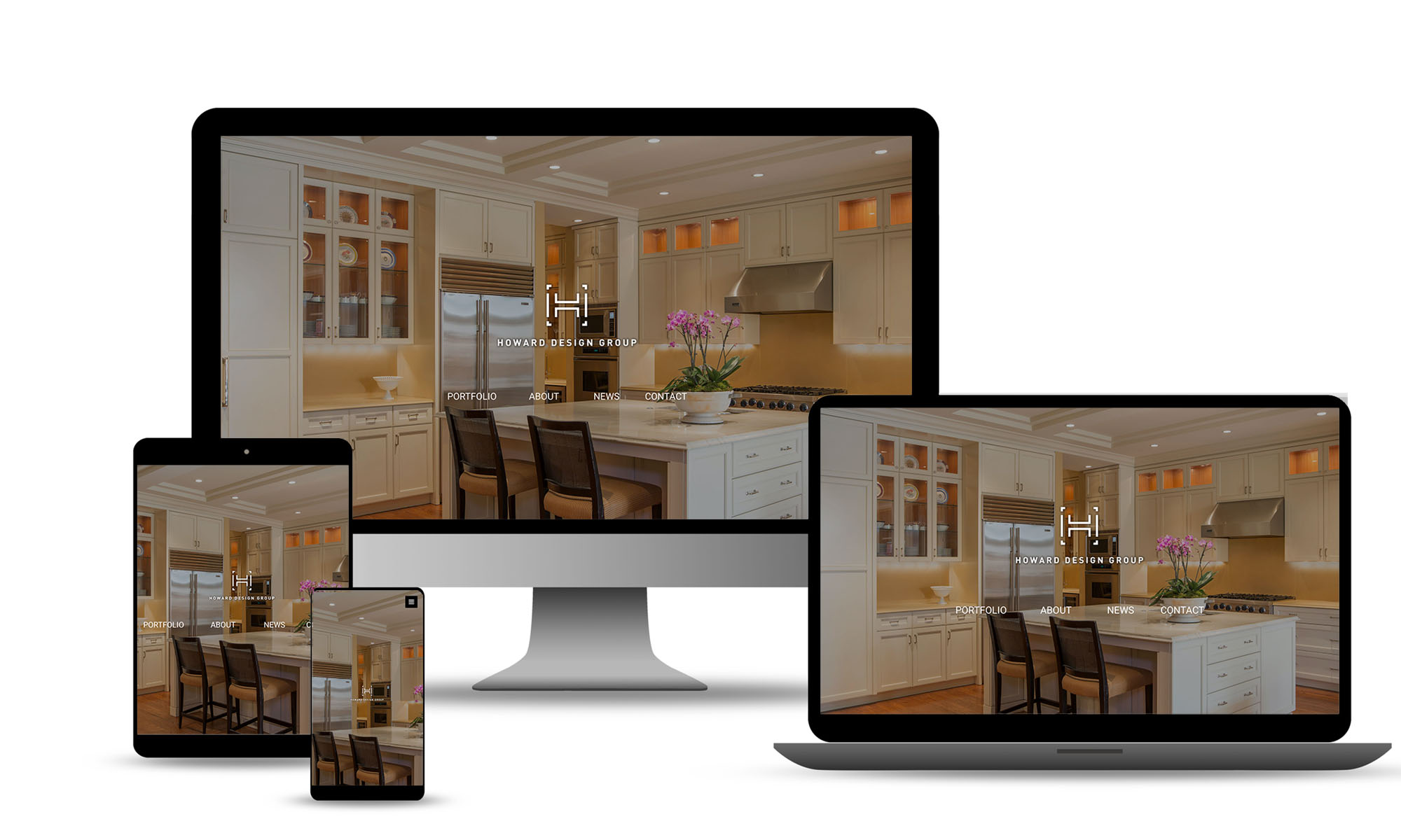 Howard Design Website - Brad Miller Design